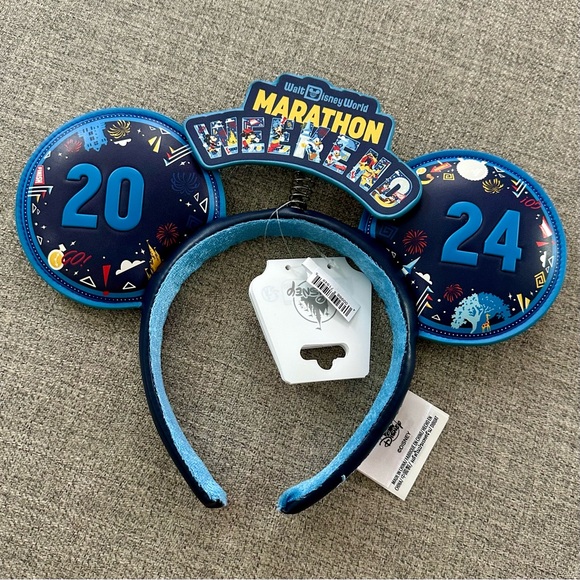 Disney | Accessories | New Walt Disney World Marathon Weekend Ears 224 ...